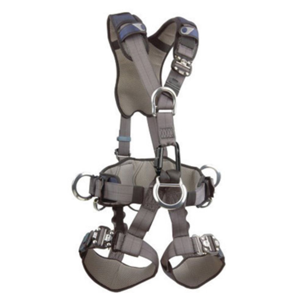3M DBI-SALA ExoFit Full Body/Vest Style Harness With Back D-Ring, Quic