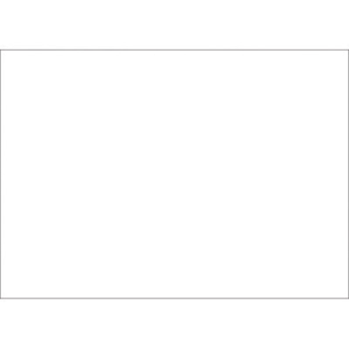 Brady® 10" X 14" X 1/10" White .0984" B-120 Fiberglass Blank Sign