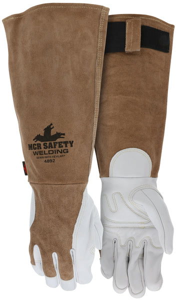 MCR Safety 18" Goat Grain Cow Split Back Welder