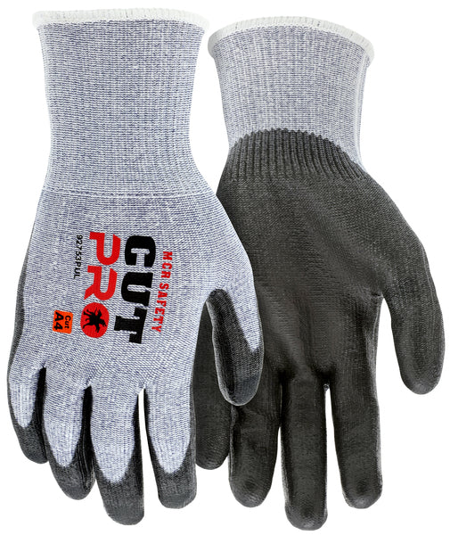 MCR Safety 13g,CutPro,Blue HyperMax,Gray PU