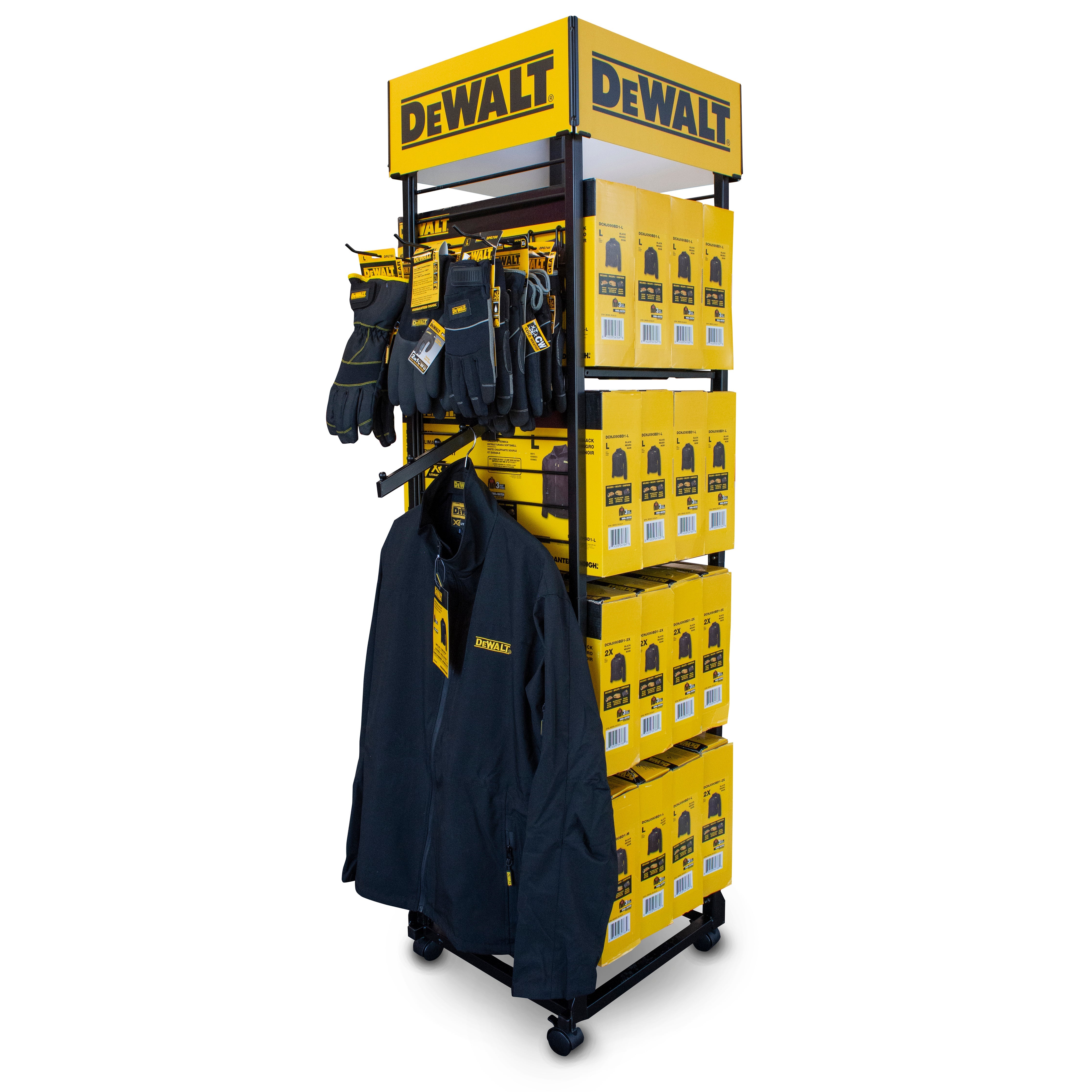 DEWALT DHG-DISP-16 Multi-Season Rolling Floor Display